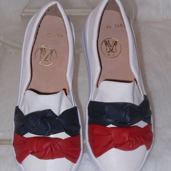 MOVA | Shoes | Mova Multicolor Leather Wedge Heel Shoes Size 7 Medium ...